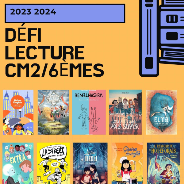 Défi Lecture CM2/6es 2023/2024 - Collège des Fontaines